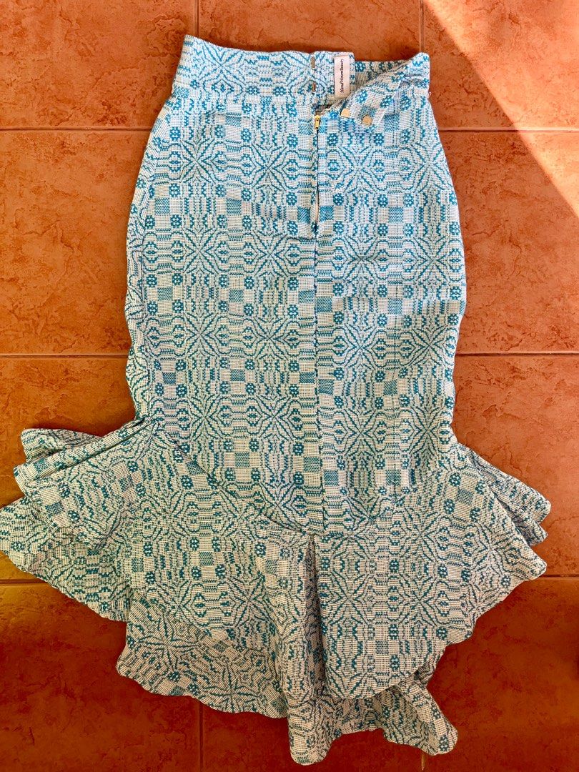 Inabel weave skirt / filipiniana skirt, Women's Fashion, Dresses & Sets ...
