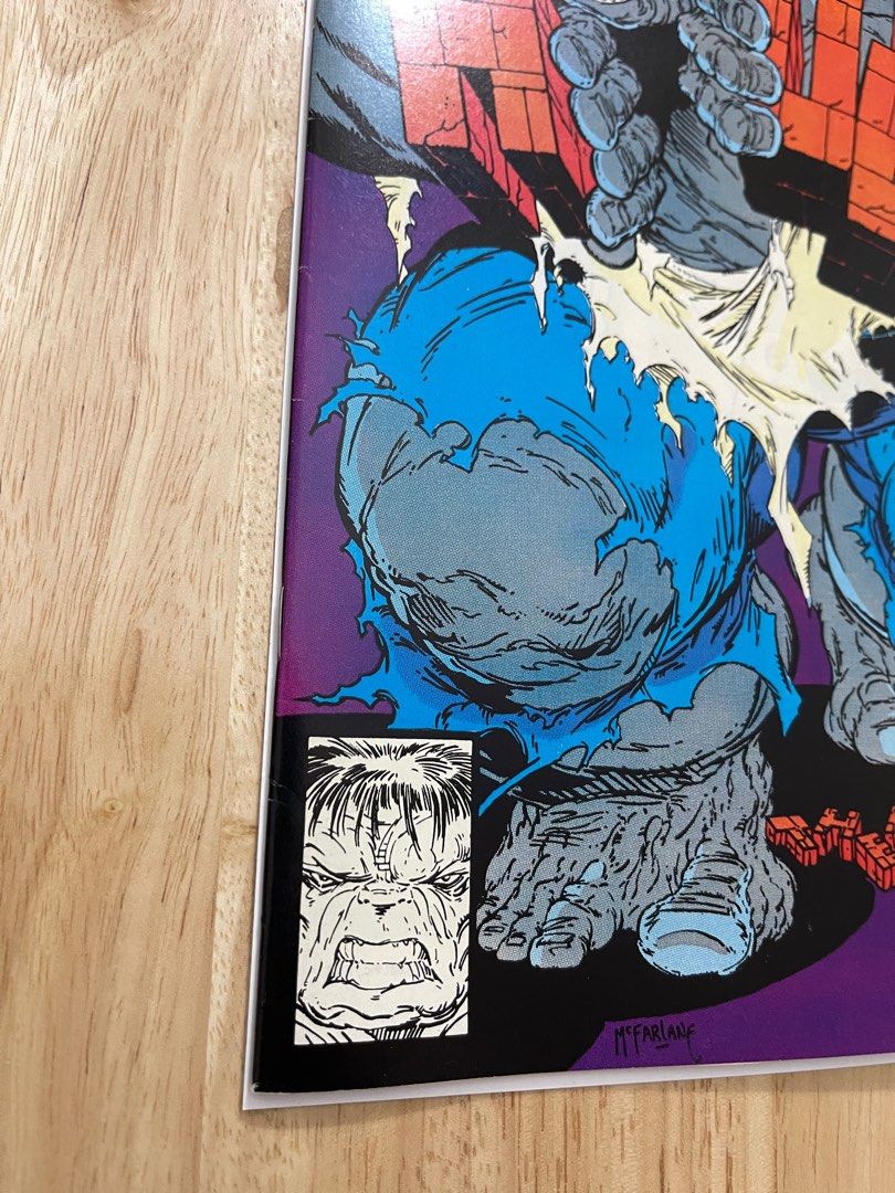 Incredible Hulk #345 (1988) in VF+ Condition. Classic McFarlane Cover ...