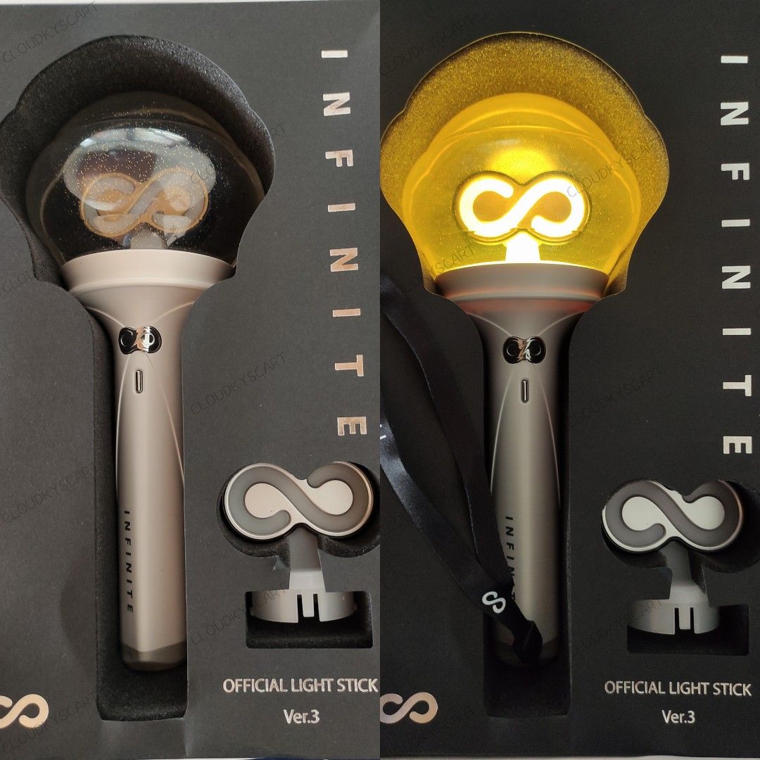 infinite lightstick ver. 3 yeobong, Hobbies & Toys, Memorabilia & Collectibles, K-Wave on Carousell