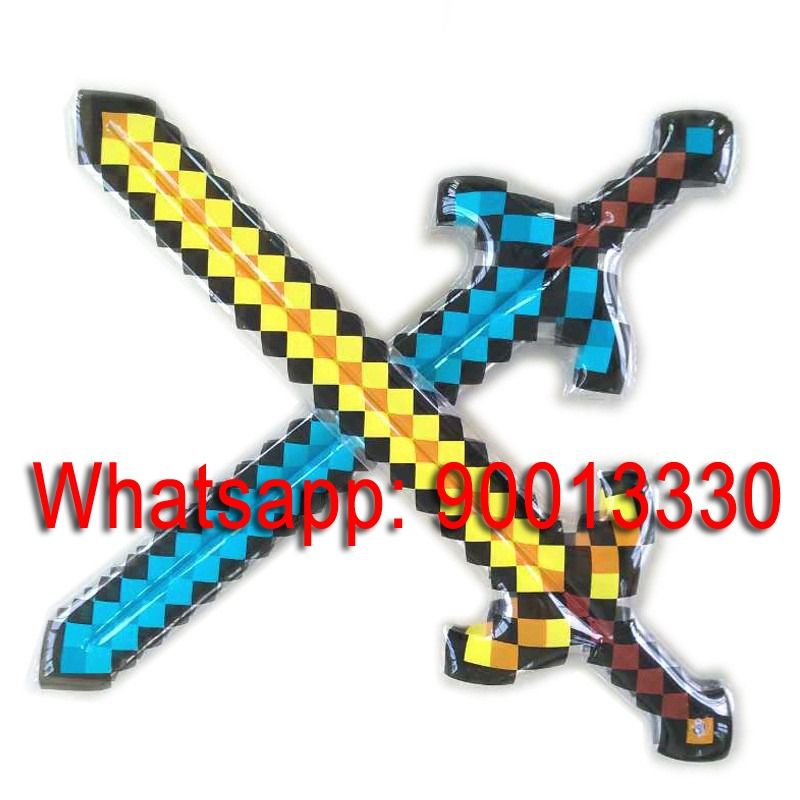 Inflatable balloon sword Minecraft 92cm length, Hobbies & Toys, Toys ...