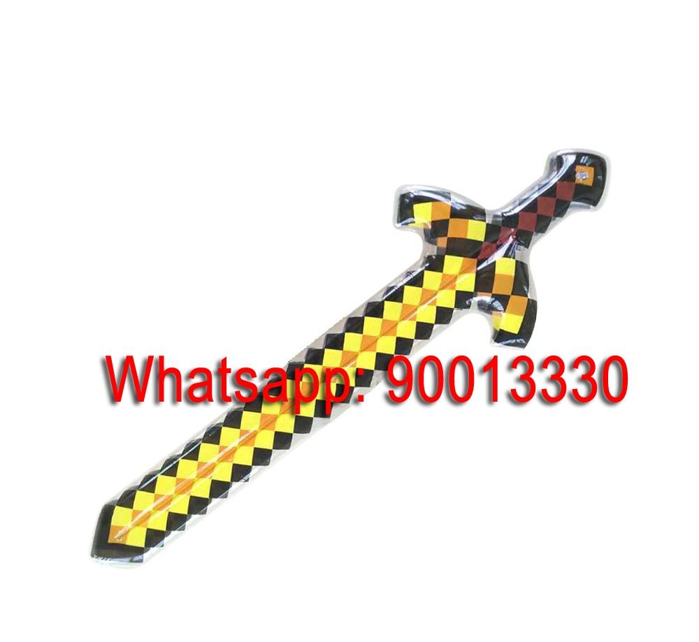 Inflatable balloon sword Minecraft 92cm length, Hobbies & Toys, Toys ...