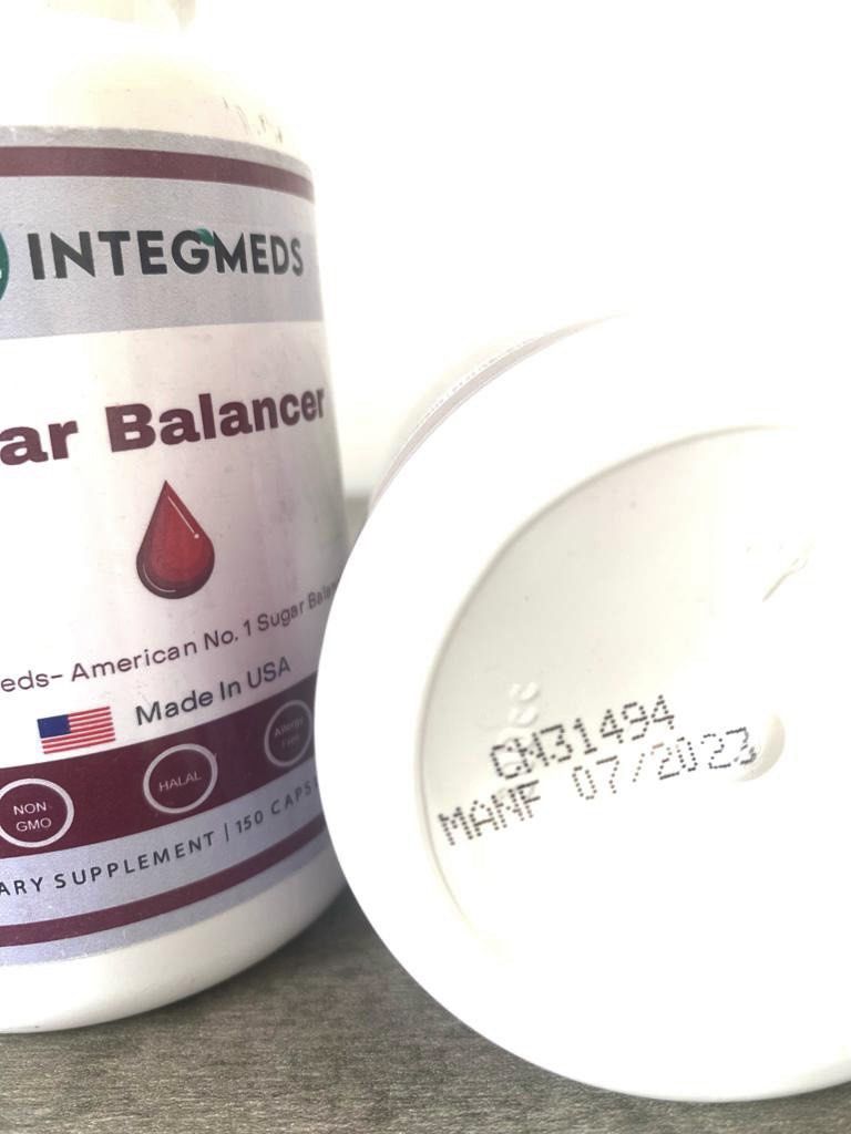 INTEGMEDS Sugar Balancer, USA (150 capsules), Health & Nutrition ...