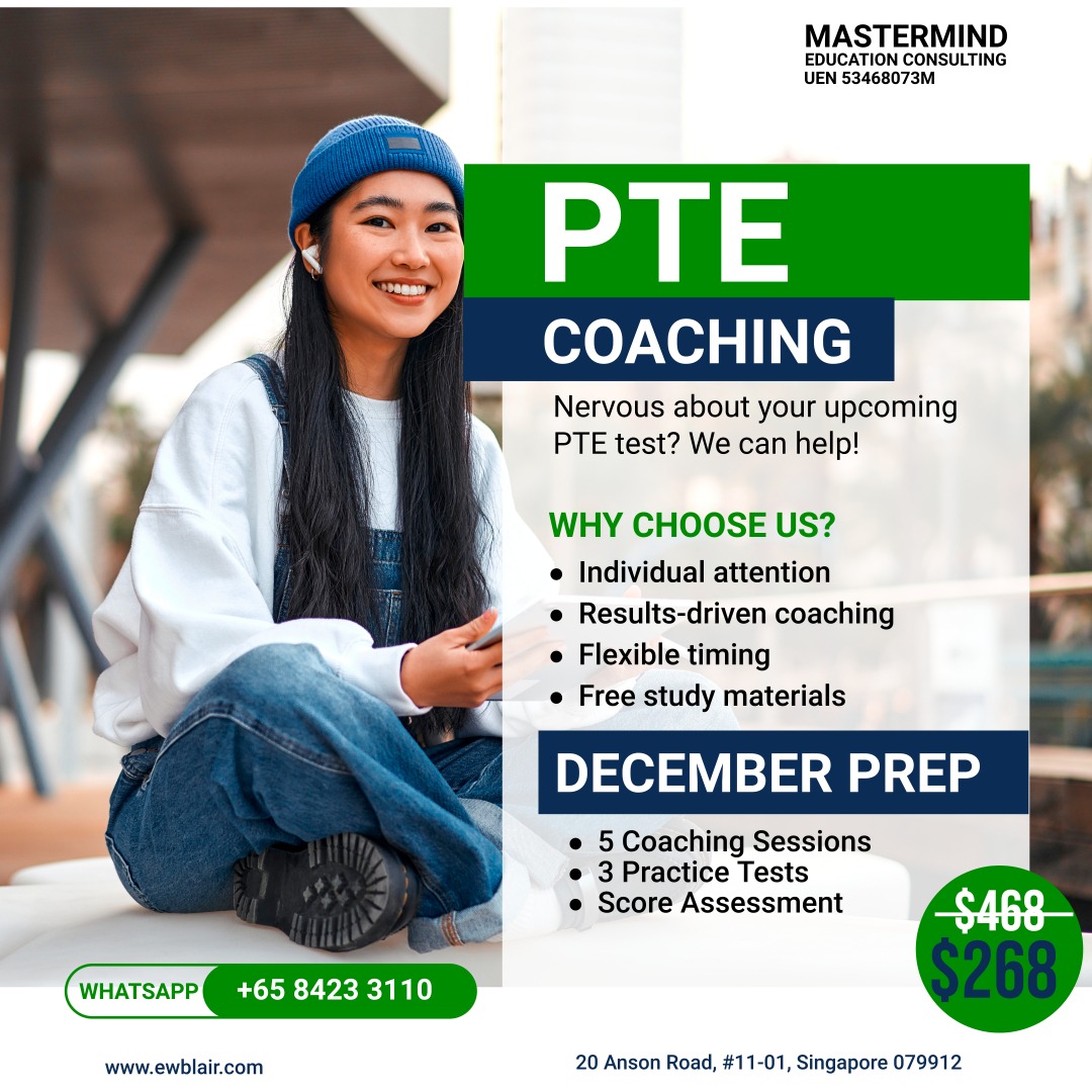 Intensive PTE Prep Coaching Sessions X 5, Learning & Enrichment ...
