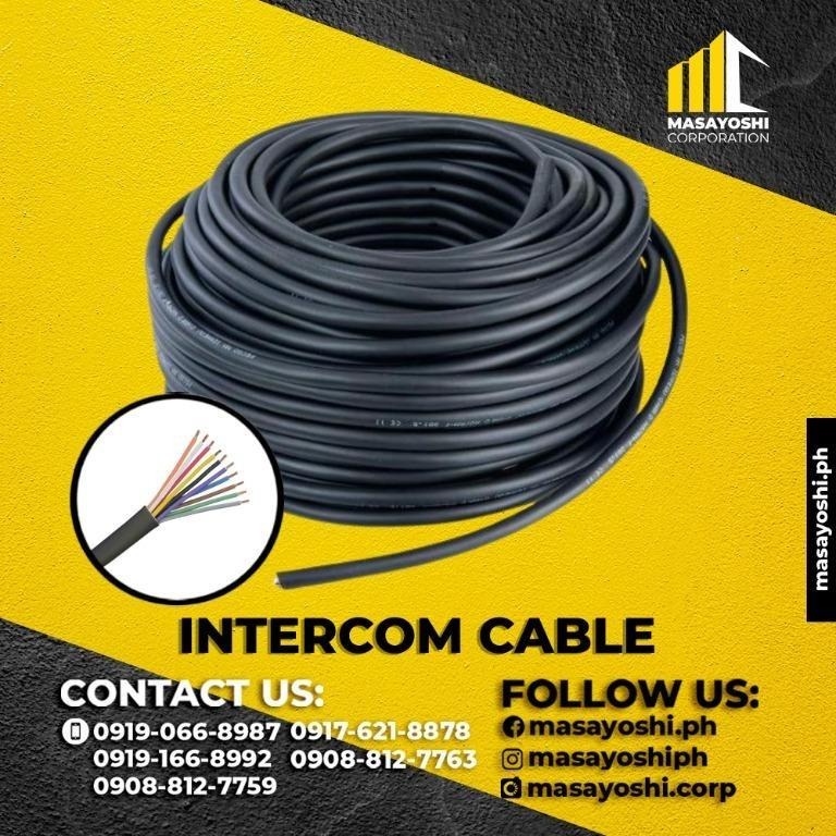 Intercom Cable | Connector | Inter Communication Cable | Intercom Wires | CAT 5 Cable ...