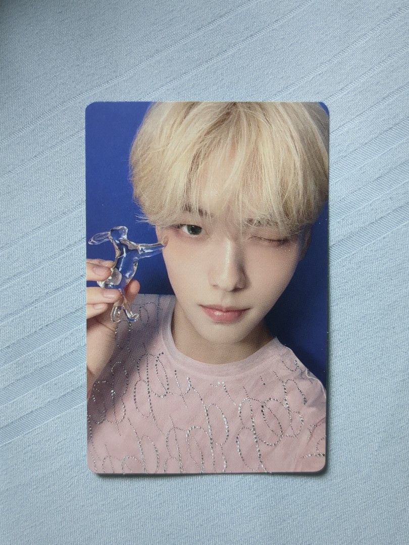 Wts txt glass bunny soobin pc from lullaby album, Hobbies & Toys ...