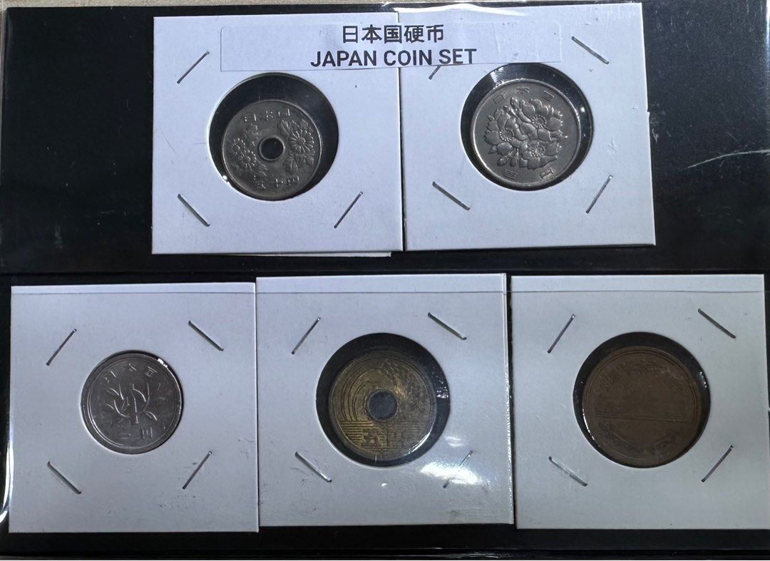 Japan Coin Set, Hobbies & Toys, Collectibles & Memorabilia, Currency on ...