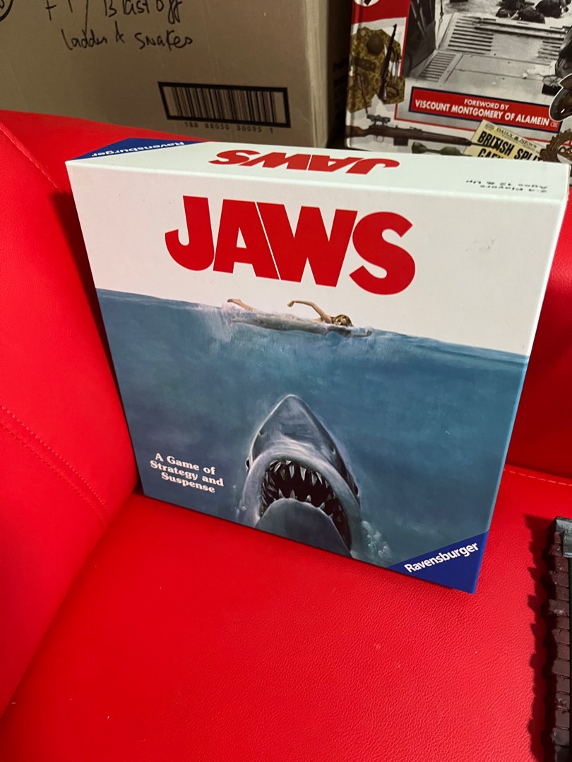 Jaws board game, Hobbies & Toys, Toys & Games on Carousell