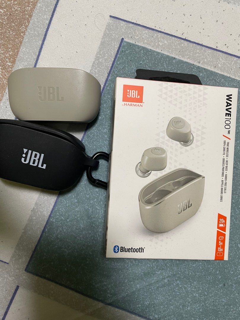 JBL Wave100 TWS Ivory Audio Earphones On Carousell