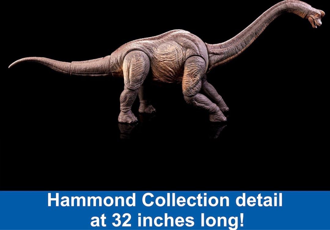 Jurassic World Hammond Collection Brachiosaurus Dinosaur Action Figure ...