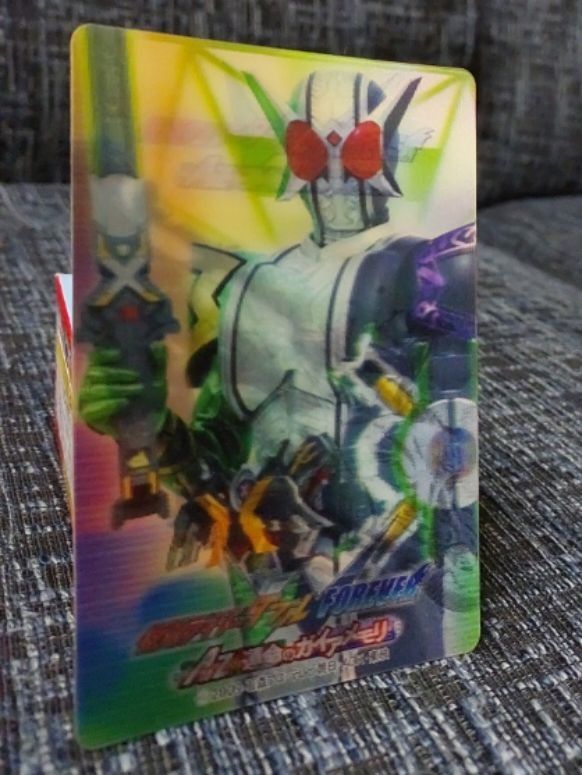 Kamen Rider W Dual Holographic Card, Hobbies & Toys, Collectibles ...