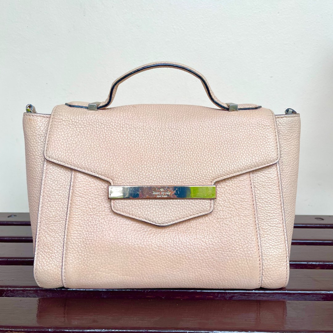 Kate Spade Cobble Hill Pink Blush, Barang Mewah, Tas & Dompet di Carousell
