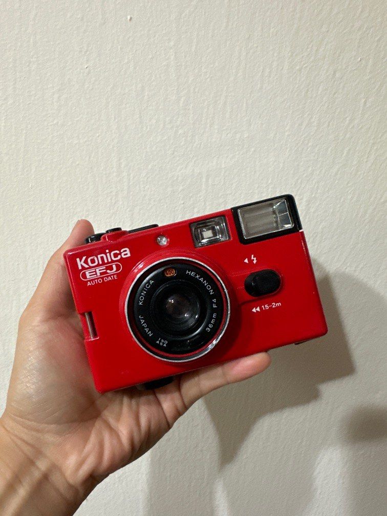 Konica EFJ Film Camera, Photography, Cameras on Carousell