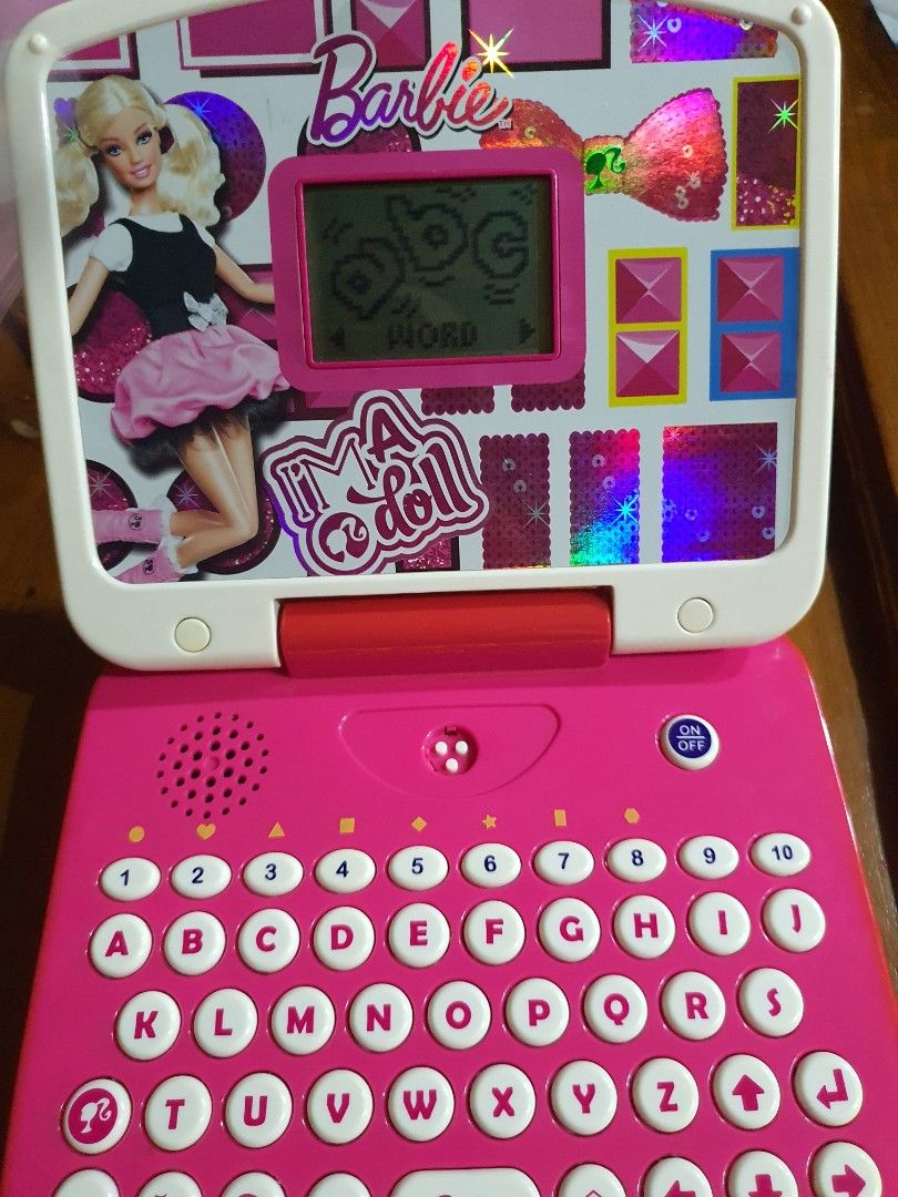 laptop Barbie, Hobbies & Toys, Toys & Games on Carousell