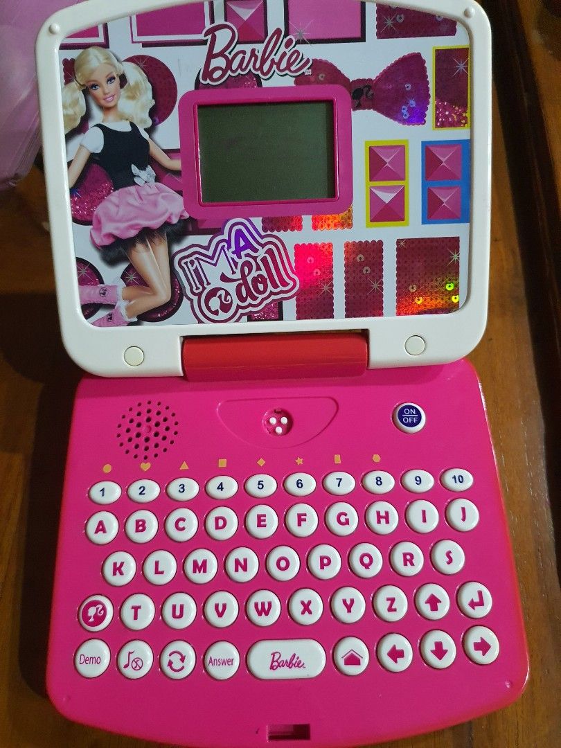 laptop Barbie, Hobbies & Toys, Toys & Games on Carousell