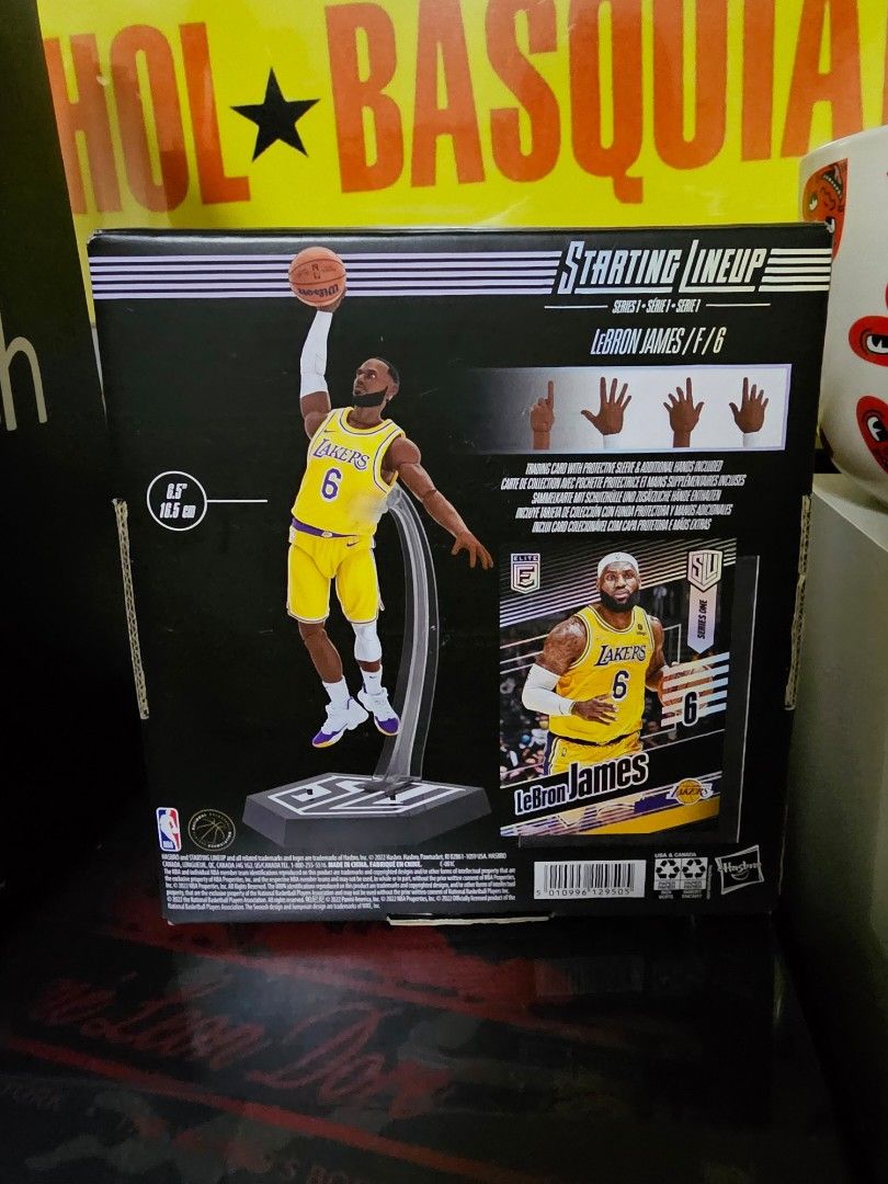 LeBron James Starting Lineup, Hobbies & Toys, Toys & Games on Carousell
