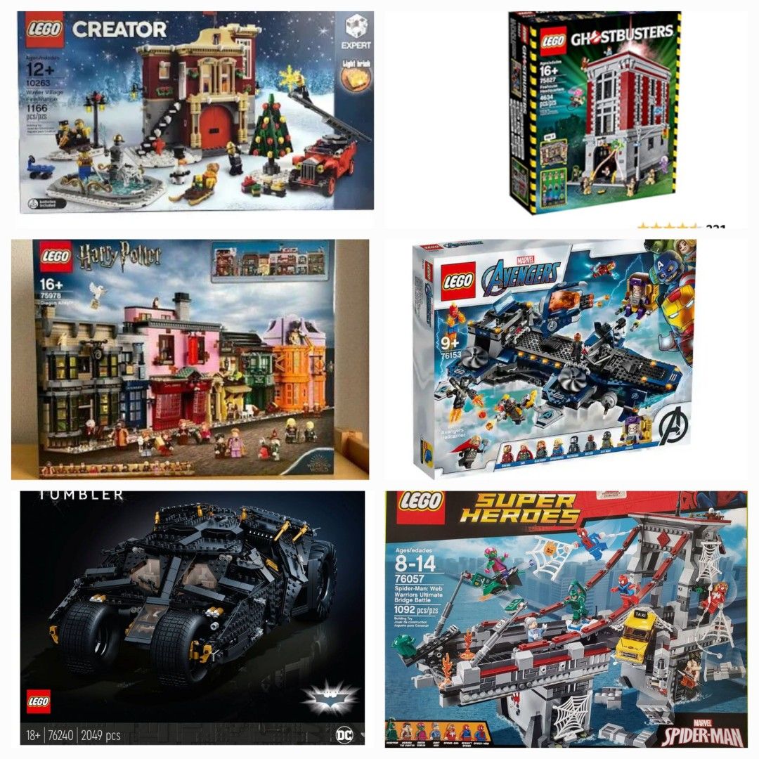 LEGO 10263 Creator Winter Village Fire Station 75978 Harry Potter ...