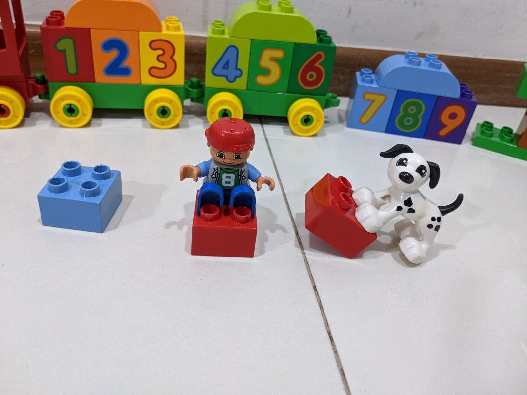 LEGO DUPLO My First Number Train Building Set 10558, Hobbies & Toys, Toys & Games on Carousell