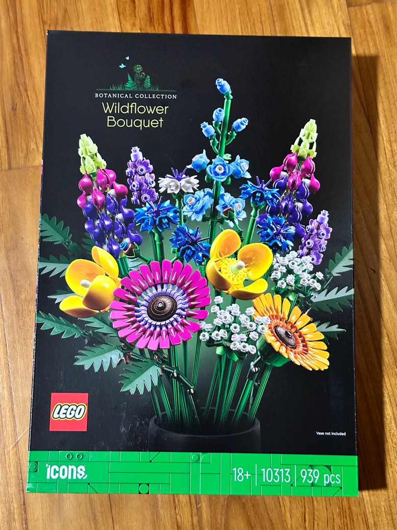 Lego Wildflower Bouquet 10313, Hobbies & Toys, Toys & Games on Carousell