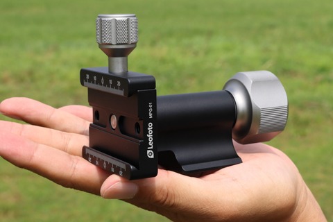 Leofoto MPG-01 (Knob Clamp)/MPG-01S (Lever-Release Clamp) Monopod Head Side Mount | 360° Tilting ...