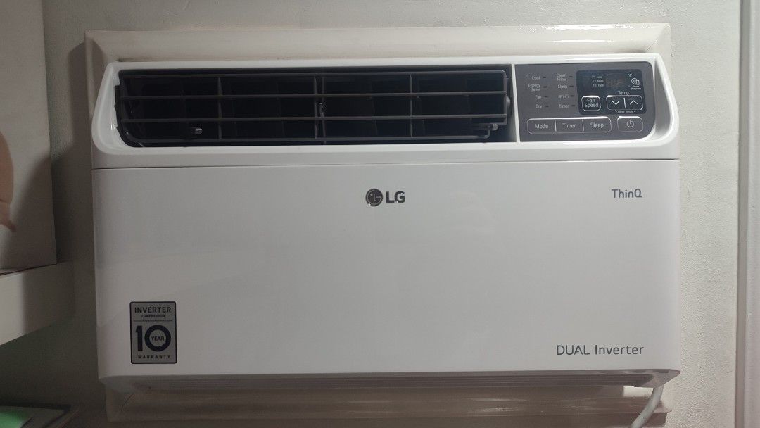Lg 1hp LA100EC inverter aircon, TV & Home Appliances, Air Conditioning ...