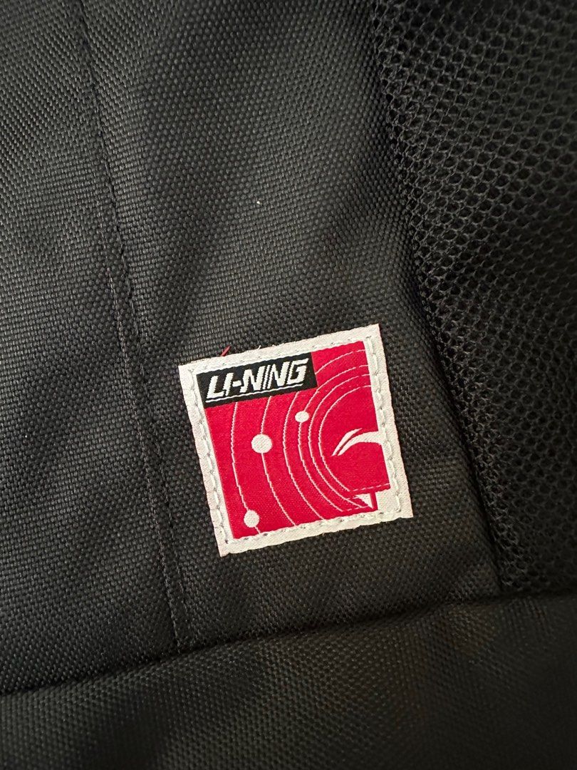 Li Ning Backpack, Men's Fashion, Bags, Backpacks on Carousell