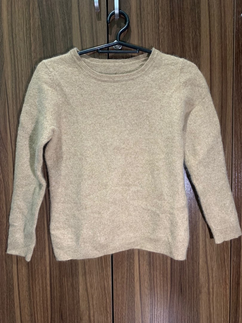 Light Brown Long sleeves, Women's Fashion, Tops, Longsleeves on Carousell