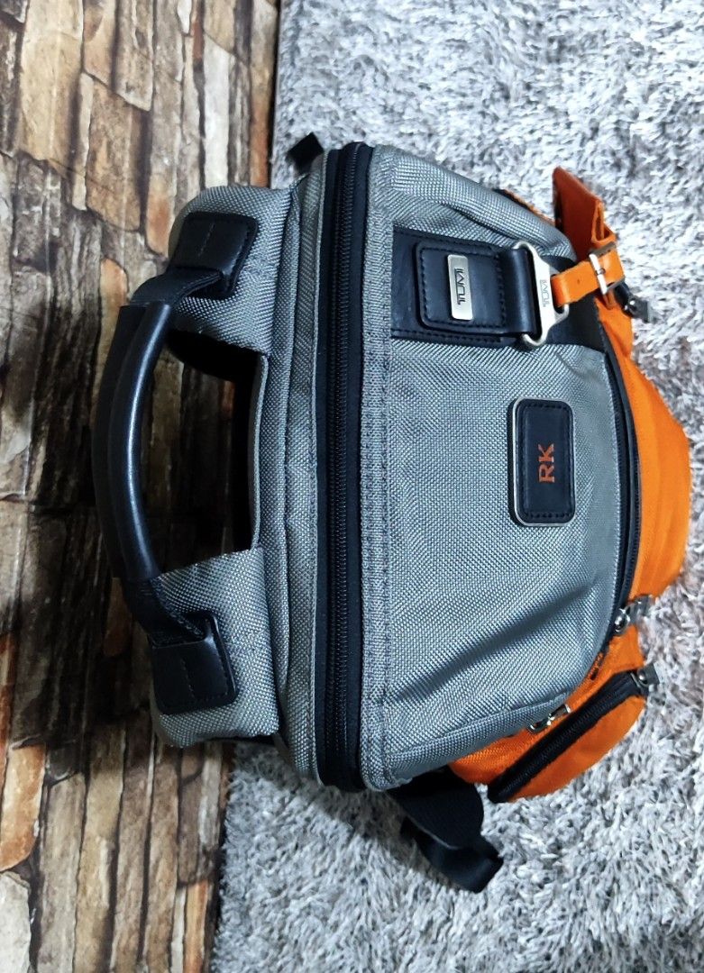 Limited Edition Tumi Alpha Bravo Day Orange Knox Backpack (Authentic ...