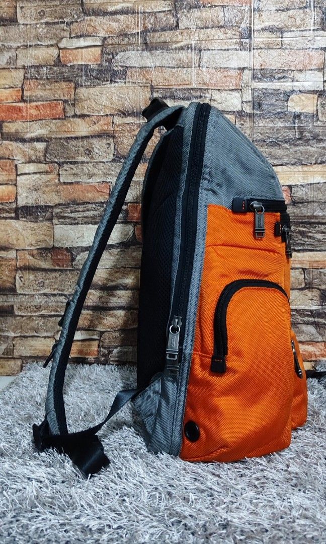 Limited Edition Tumi Alpha Bravo Day Orange Knox Backpack (Authentic ...