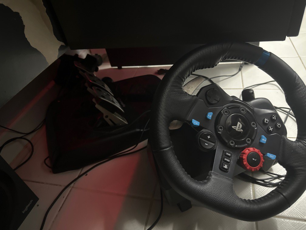 Logitech G29 full set, Video Gaming, Gaming Accessories, Controllers on ...