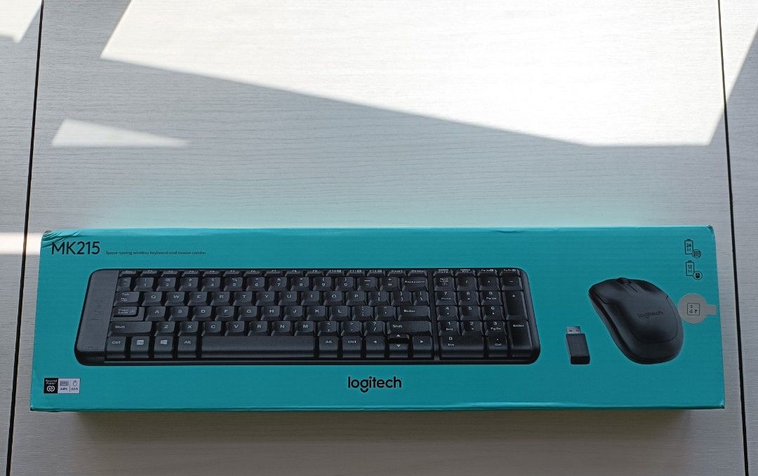 Logitech MK215 wireless keyboard and mouse combo, Computers & Tech, Parts & Accessories ...