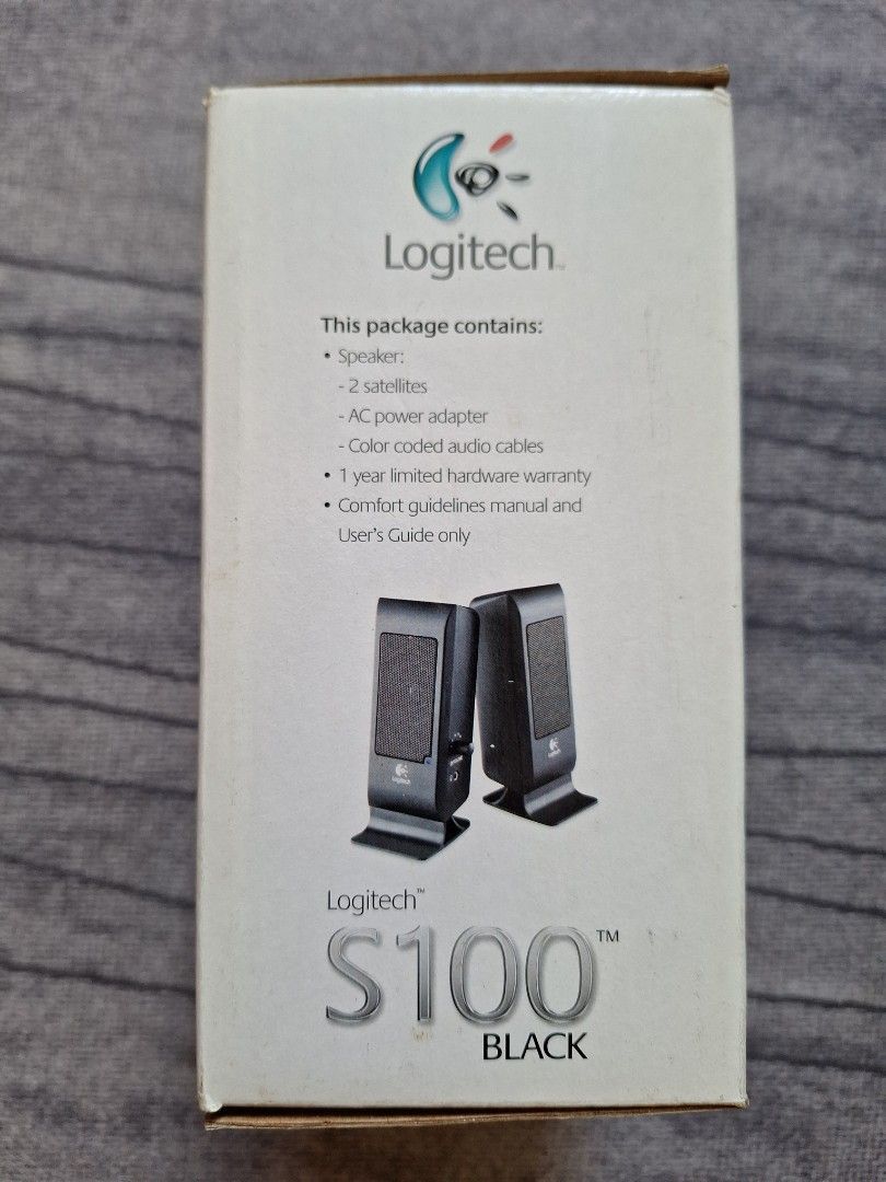 LOGITECH S100 Speakers, Audio, Soundbars, Speakers & Amplifiers on Carousell