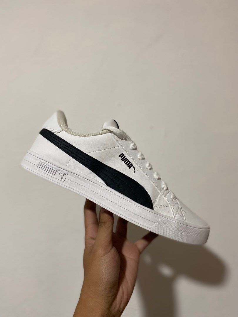 Puma Unisex Smash Vulcanised V3 Low Shoes, Men's Fashion, Footwear ...