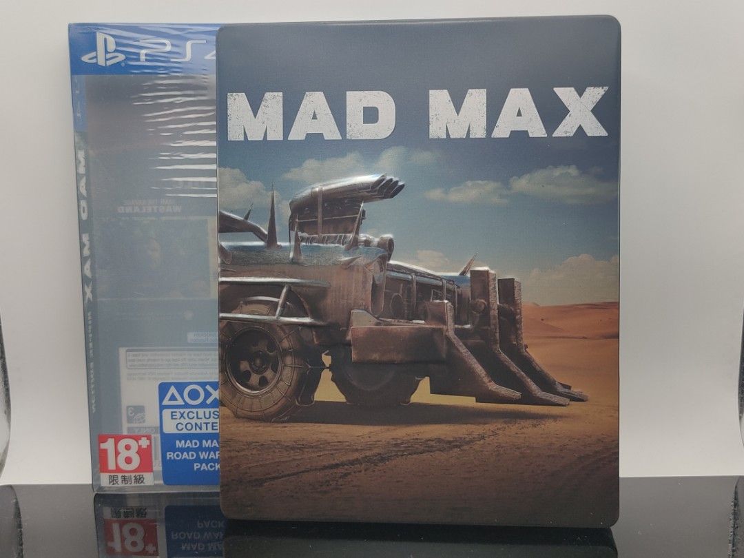 Mad Max Ripper Edition Steelcase PS4, Video Gaming, Video Games ...