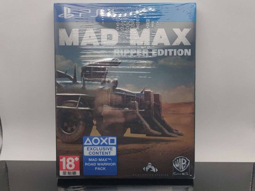 Mad Max Ripper Edition Steelcase PS4, Video Gaming, Video Games ...