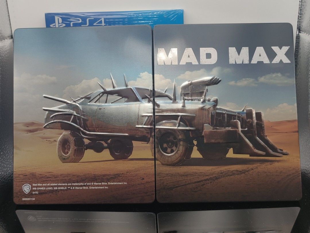 Mad Max Ripper Edition Steelcase PS4, Video Gaming, Video Games ...