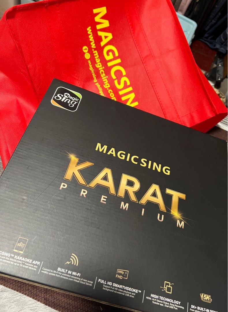 Magic Sing Karat Premium BNew, Audio, Portable Audio Accessories on ...