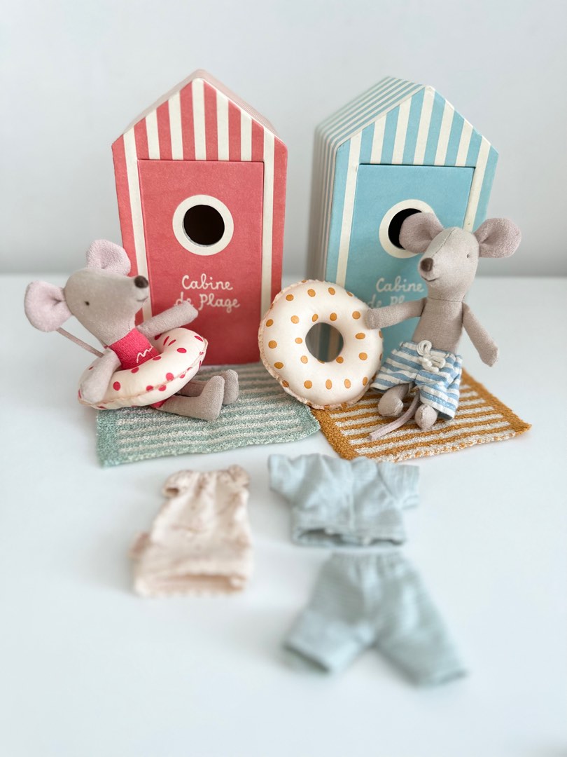 Maileg Little Sister & Little Brother Set (take all), Hobbies & Toys ...