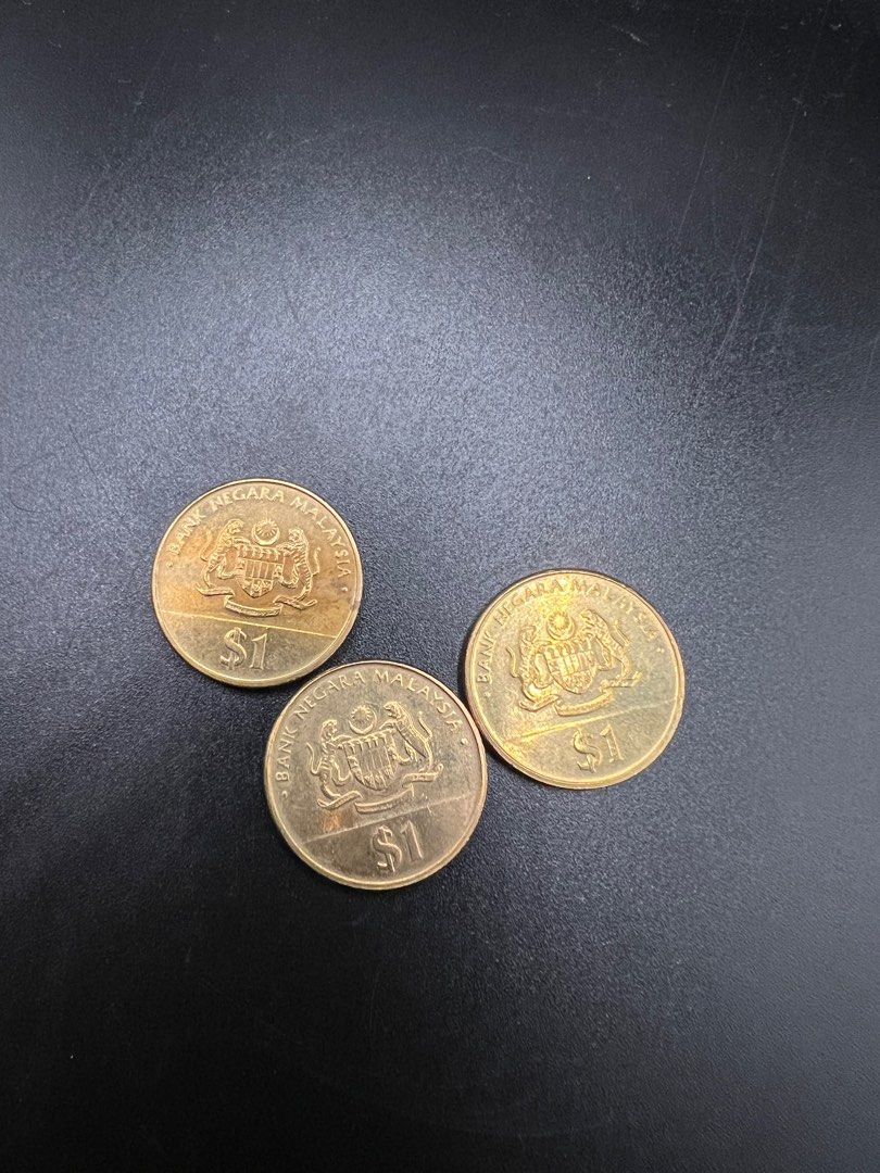 Malaysia 1 ringgit commemorative coin 30th year Merdeka, Hobbies & Toys ...