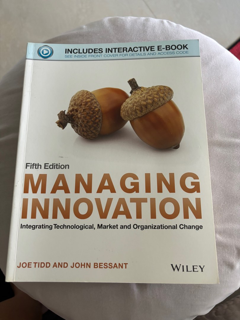 MANAGING INNOVATION by JOE TIDD AND JOHN BESSANT, Hobbies & Toys, Books ...