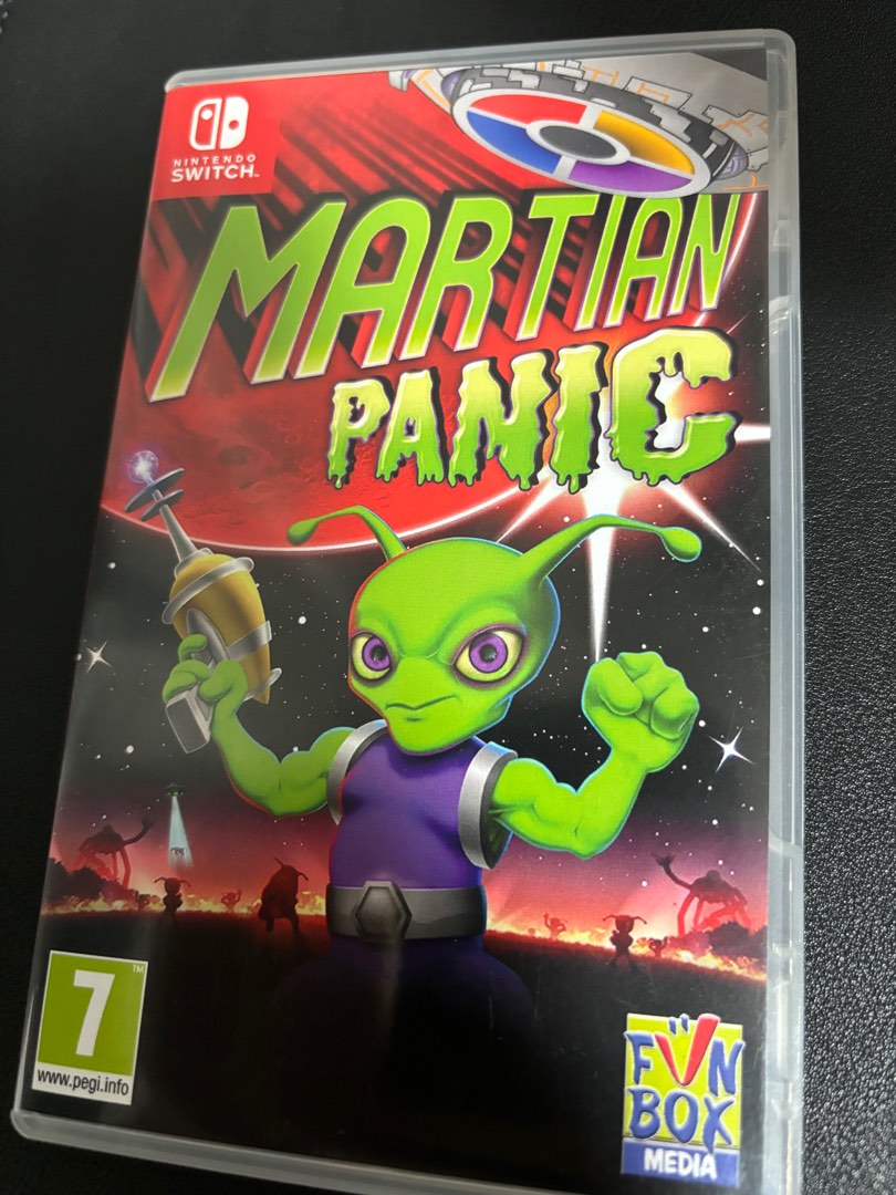 Martian panic nintendo switch game, Video Gaming, Video Games, Nintendo ...