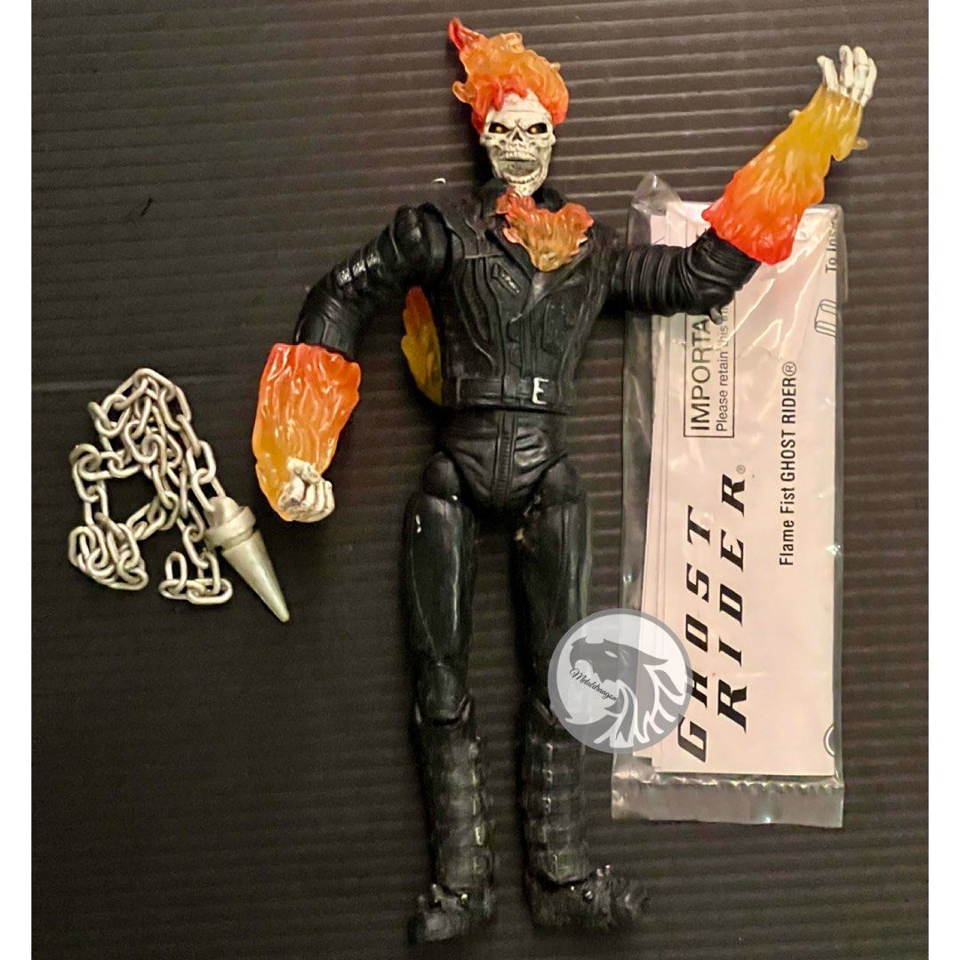 Marvel Legends | Movie Ghost Rider 6 inch Flame Fist Ghostrider Figure ...