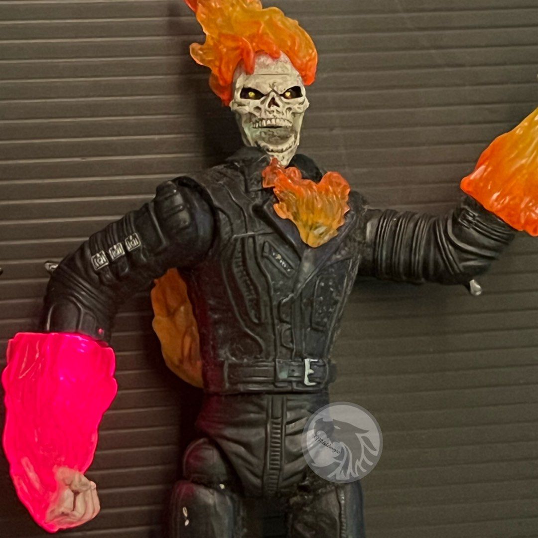 Marvel Legends | Movie Ghost Rider 6 inch Flame Fist Ghostrider Figure ...
