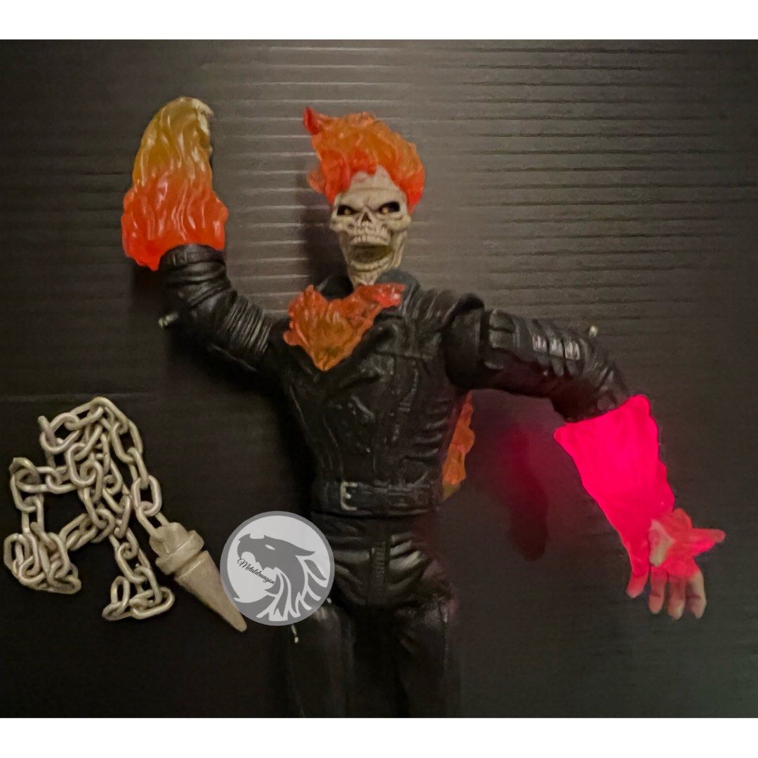 Marvel Legends | Movie Ghost Rider 6 inch Flame Fist Ghostrider Figure ...