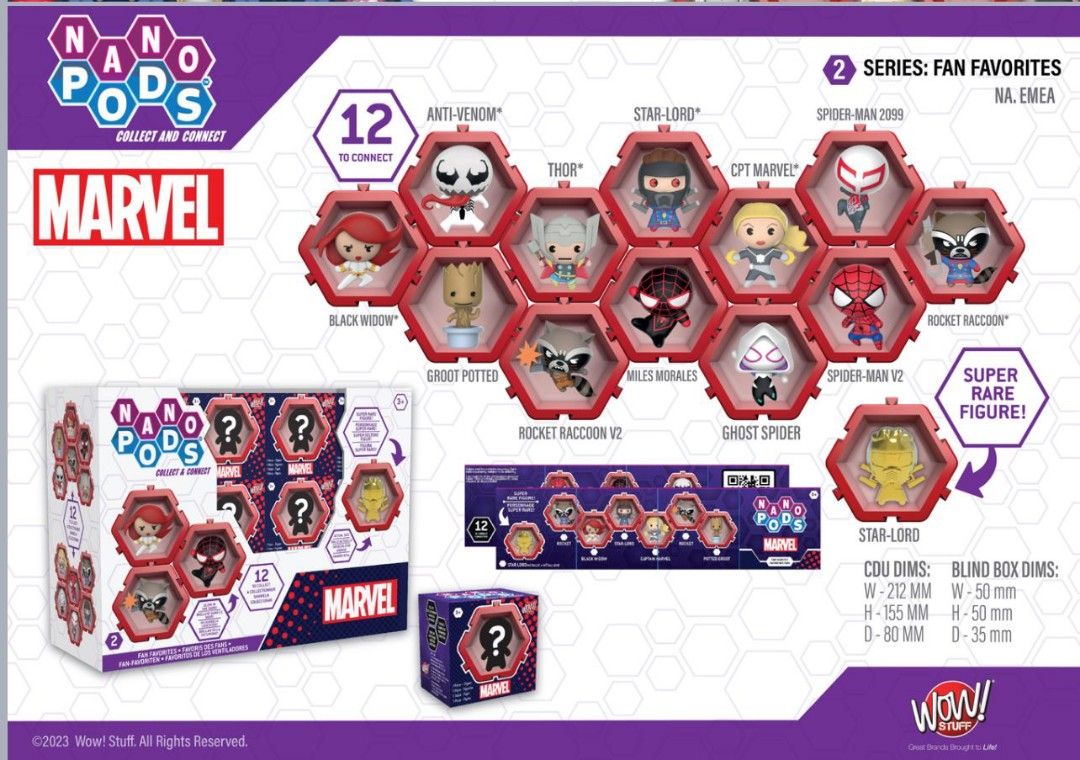 Marvel Nano Pods, Hobbies & Toys, Toys & Games on Carousell