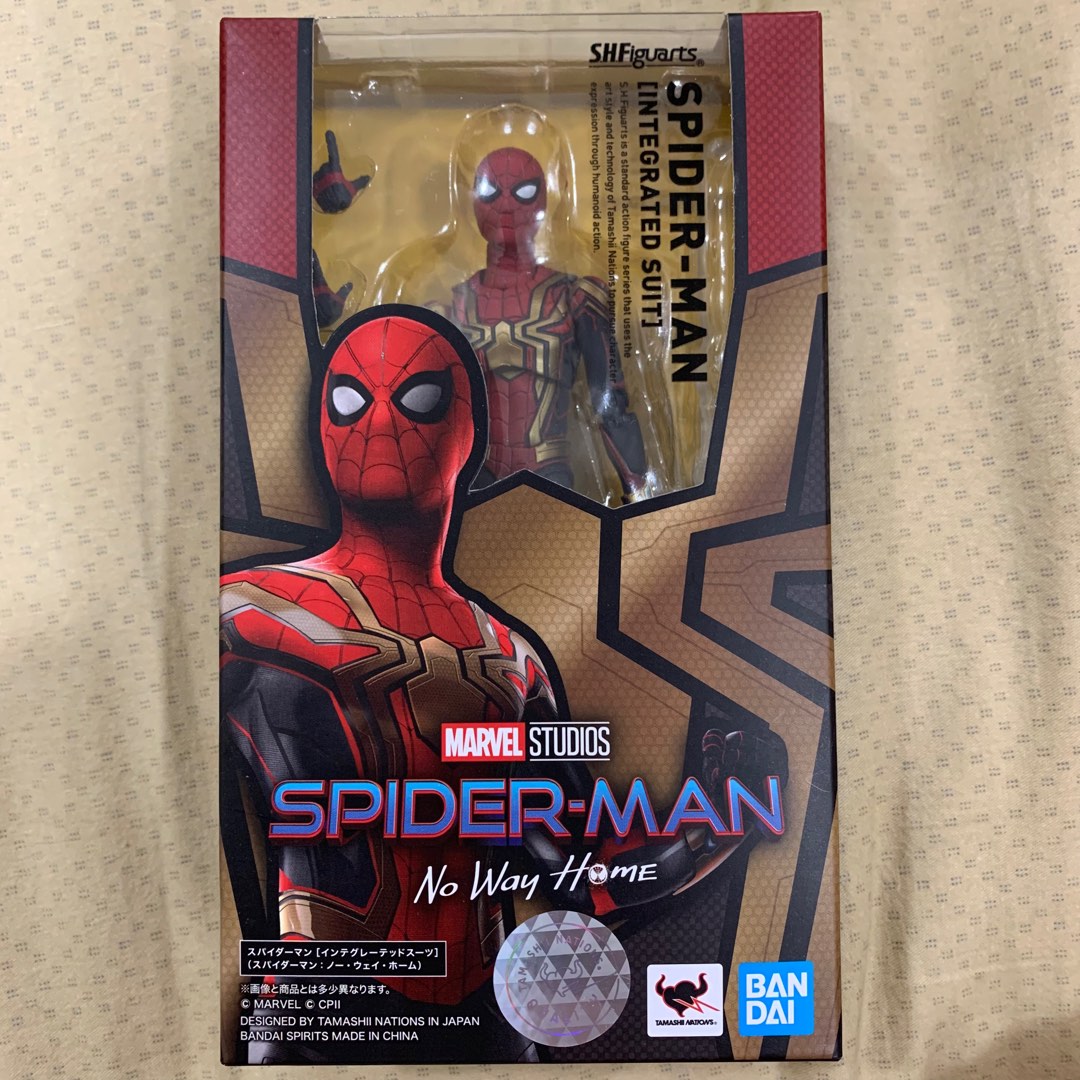 Marvel SH Figuarts Spider-Man No Way Home S H S.H., Hobbies & Toys ...