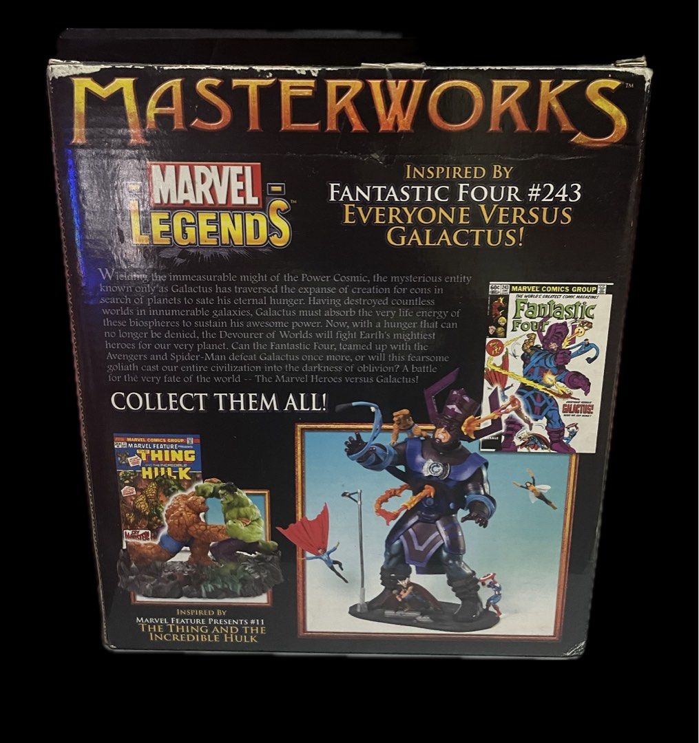 Masterworks Marvel Legends Galactus, Hobbies & Toys, Toys & Games on ...