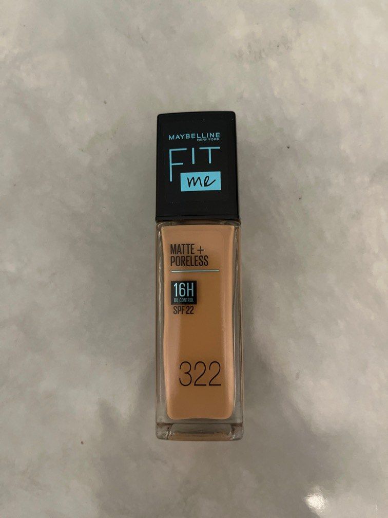 Maybelline Fit Me 322, Beauty & Personal Care, Face, Makeup on Carousell