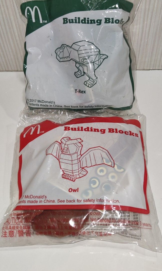 McD's Happy Meal ~ Building Blocks, Hobbies & Toys, Toys & Games on ...
