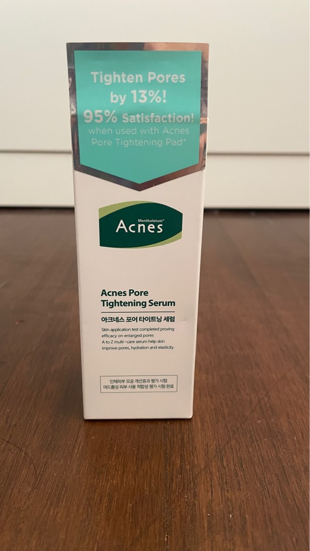 Mentholatum Acnes Pore Tightening Serum, Beauty & Personal Care, Face ...