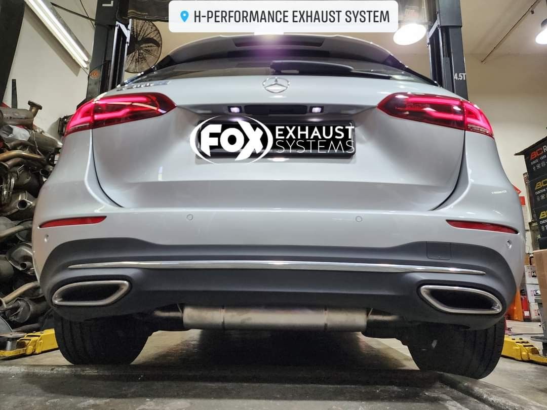 Mercedes Benz B200 W247 ( Upgrade Fox Axle Back Exhaust System ), Car ...